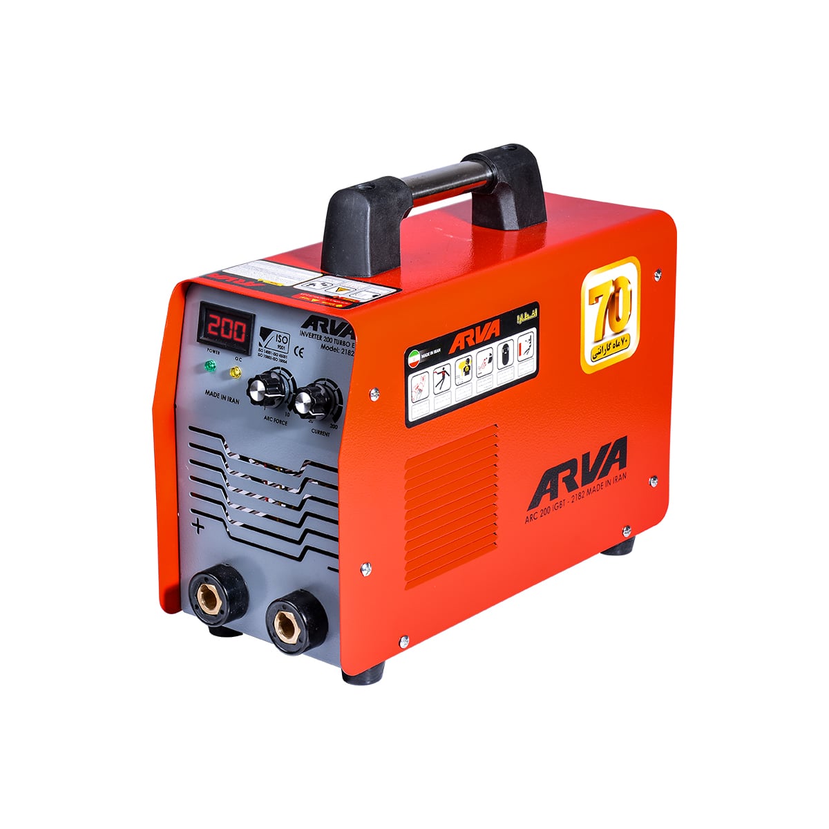 اینورتر جوشکاری 200 آمپر TURBO E مدل 2182 - ابزارنیکا
